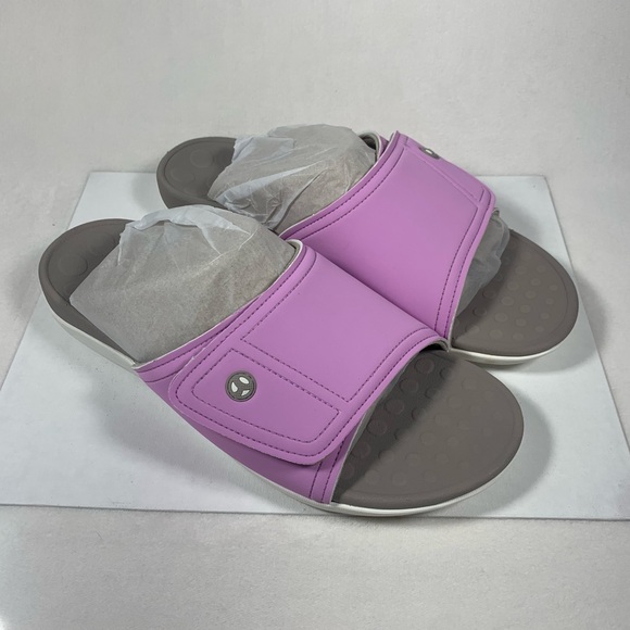 Vionic | Shoes | New Vionic Tide Kiwi Unisex Adjustable Slide Sandal Sz ...